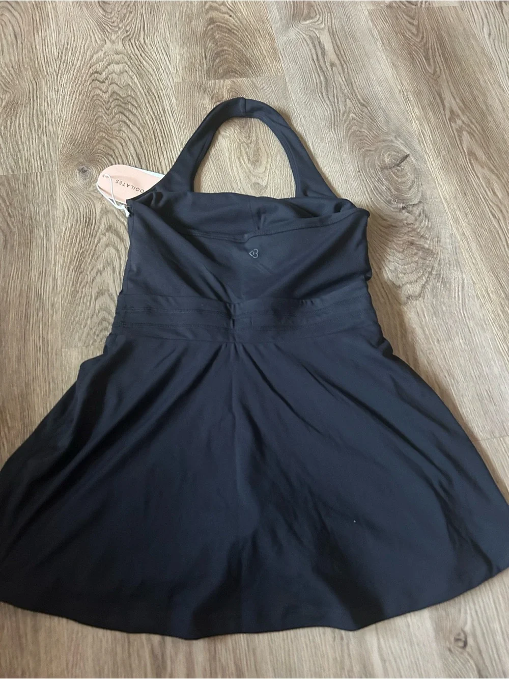 Blogilates | Dresses | Black Halter Mini Dress | Poshmark